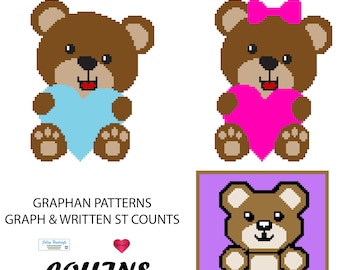 Teddy Bear Afghan - Etsy