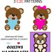 Pattern Graphgan-teddy Bear Collection Bear,baby,shower,graphgan ...
