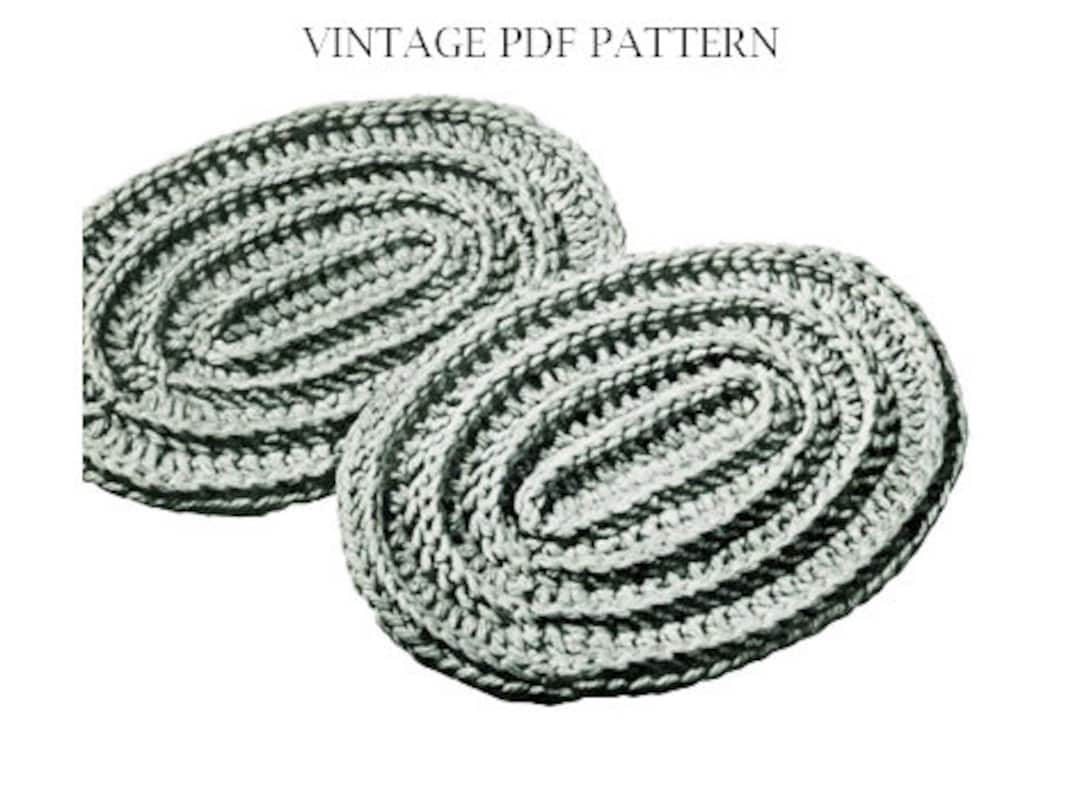 VINTAGE PDF PATTERN - Hot Plate Mats 9233 - Etsy