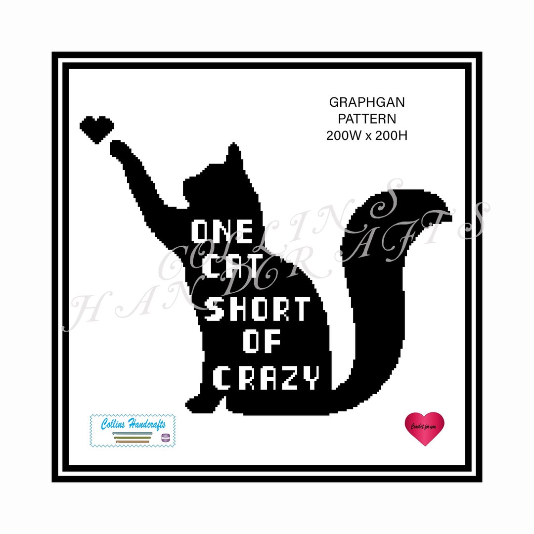 Pattern Graphgan-one Cat Short (3023) Patterns,cats,love,lover,lady ...