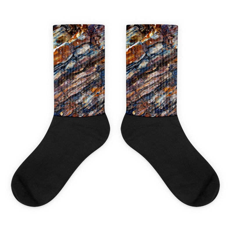 Crazy Socks Geology Socks Geologist Accessories Rock Your Socks - Etsy