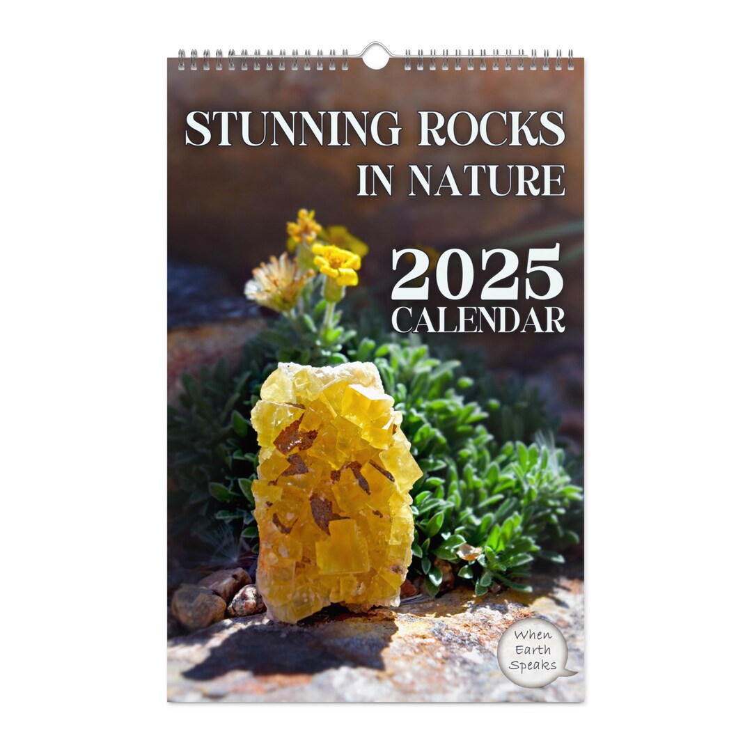 2025 Nature Wall Calendar Outdoors Calendar Rockhunter Gift Wilderness ...