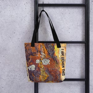 Geology & Lichenology Tote Bag: Humorous Earth Science Gift - Etsy