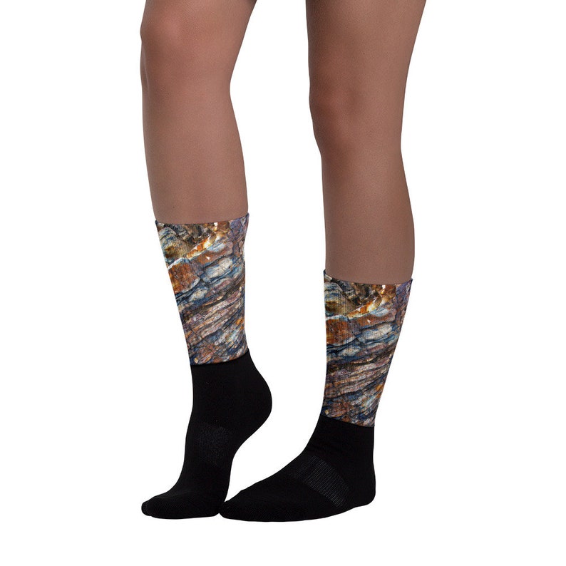 Crazy Socks Geology Socks Geologist Accessories Rock Your Socks - Etsy