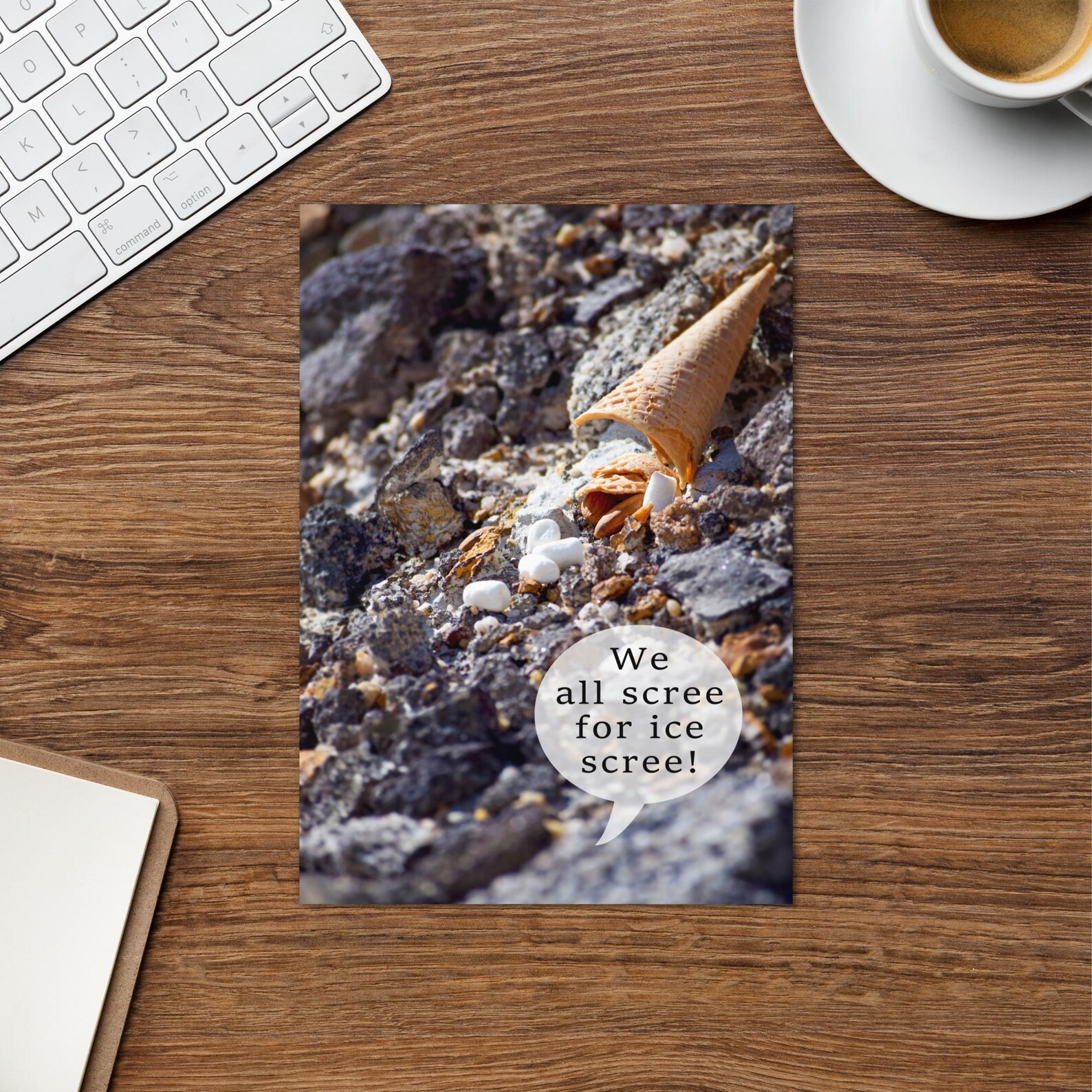 Geology Nature Rock Mineral Hunter Birthday Greeting Card - Blank ...
