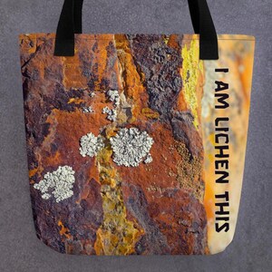 Geology & Lichenology Tote Bag: Humorous Earth Science Gift - Etsy