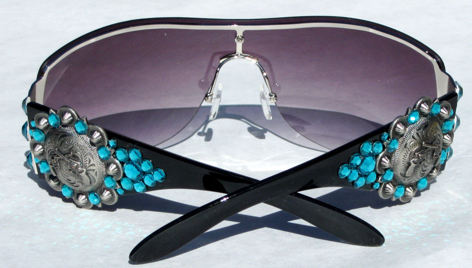 Western Sunglasses Cowgirl Sunglasses Black Sunglasses - Etsy