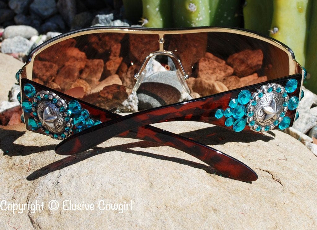 Western Sunglasses, Cowgirl Sunglasses, Black Sunglasses, Rhinestone ...
