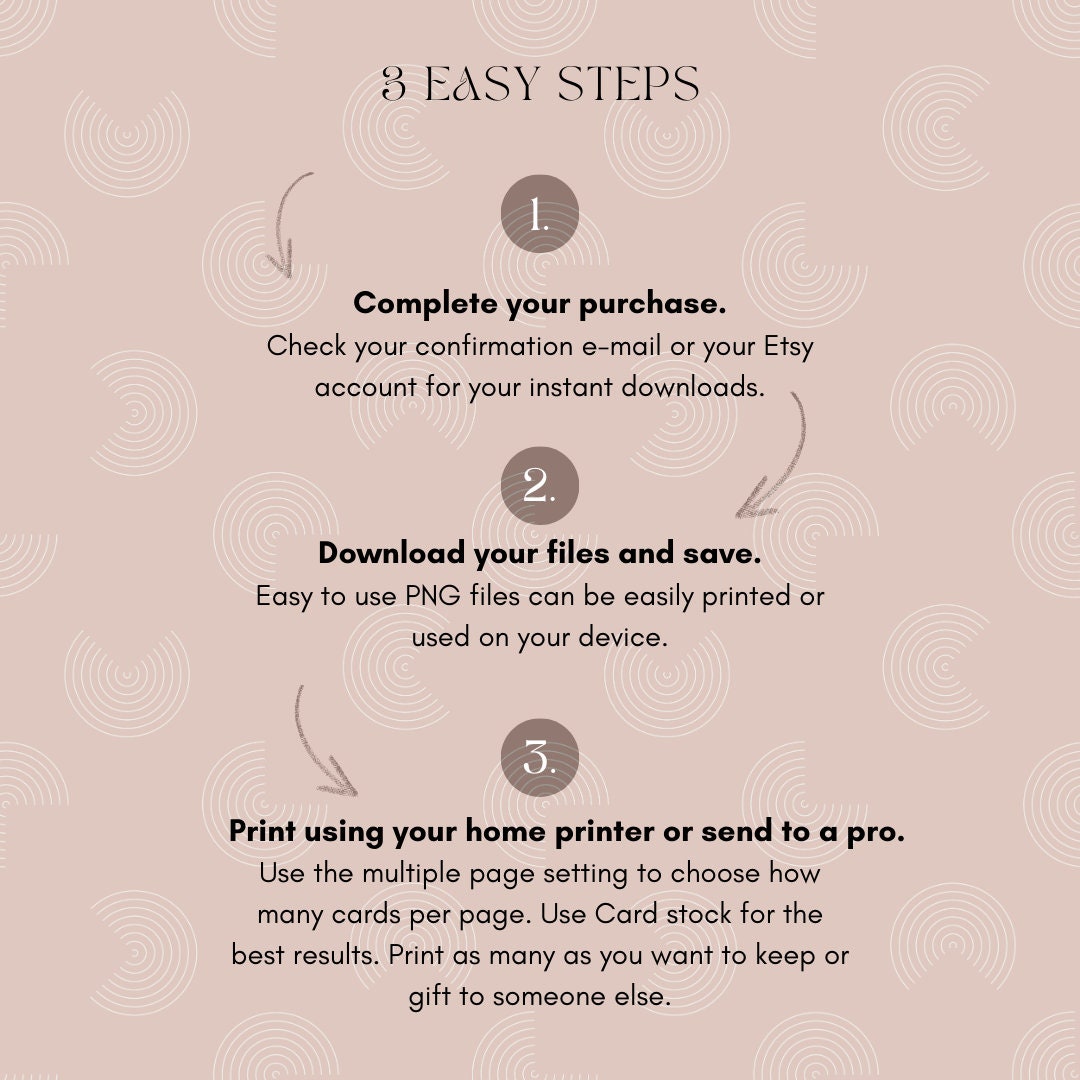 Boho Affirmation Cards: Printable Self-care Motivation (digital ...