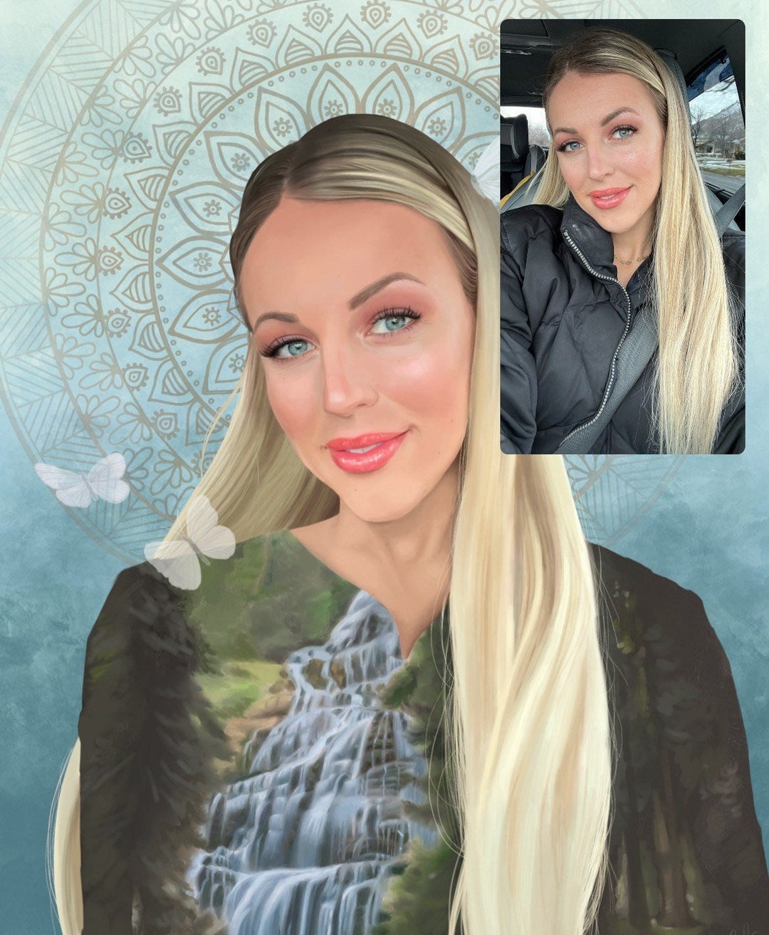 Digital Portrait, Self Portrait, Digital Painting, Portrait Artist ...