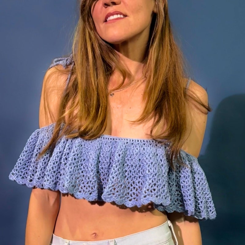 Sexy Crochet Top Etsy