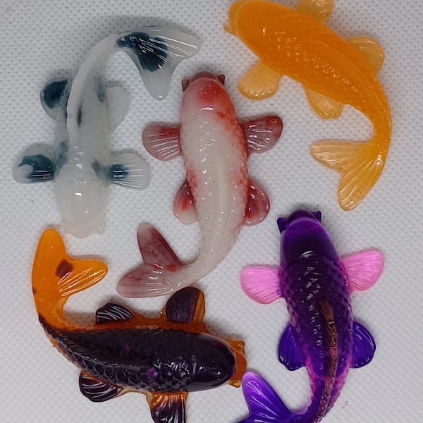 Resin Koi Fish - Etsy