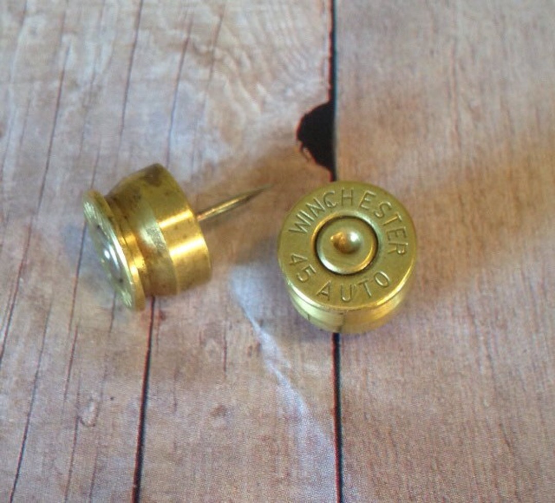 45 Caliber Bullet Push Pins, Men's Gifts, Women's Gifts, Unique Gifts ...