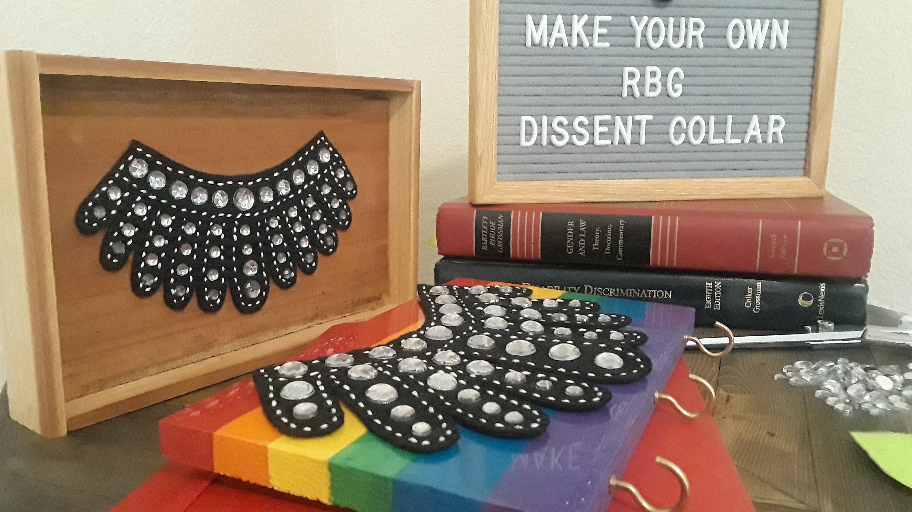 Make Your Own RBG Dissent Collar Pattern PDF // 100% - Etsy