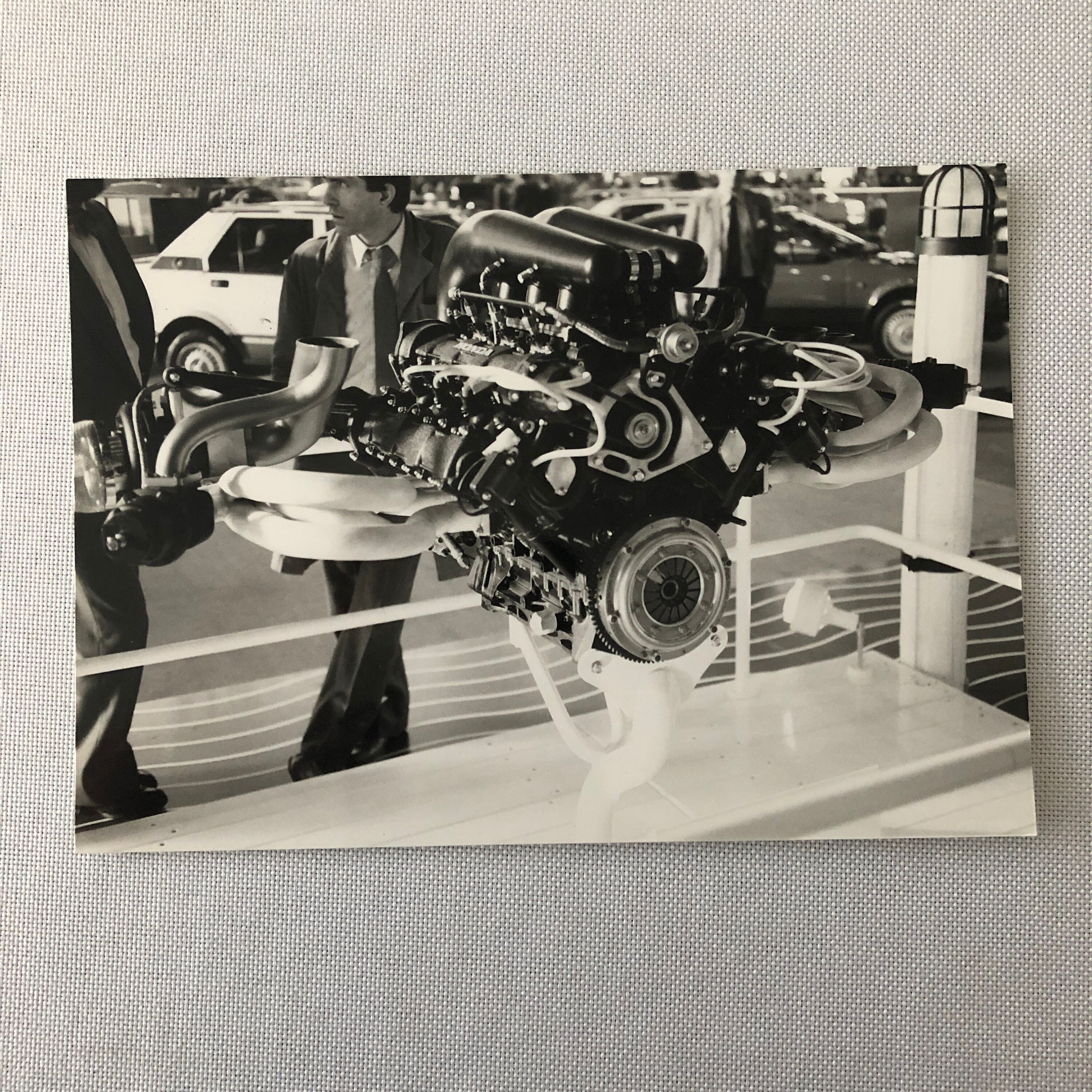 Vintage Honda F1 Racing Engine at Auto Show Photo Photograph - Etsy