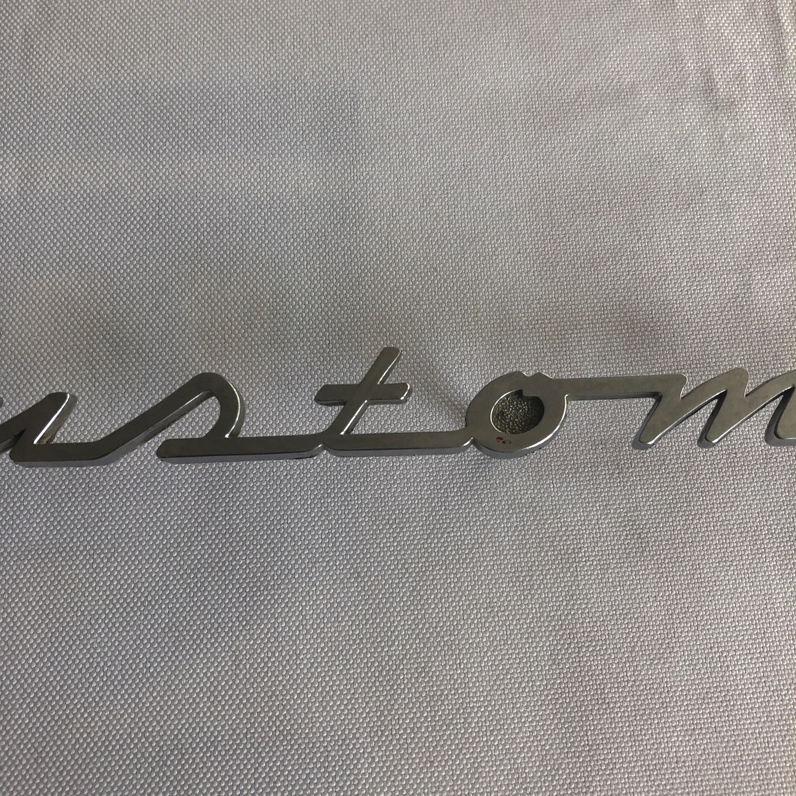 Vintage Custom Cab Truck Badge Letters Emblem Logo Authentic | Etsy