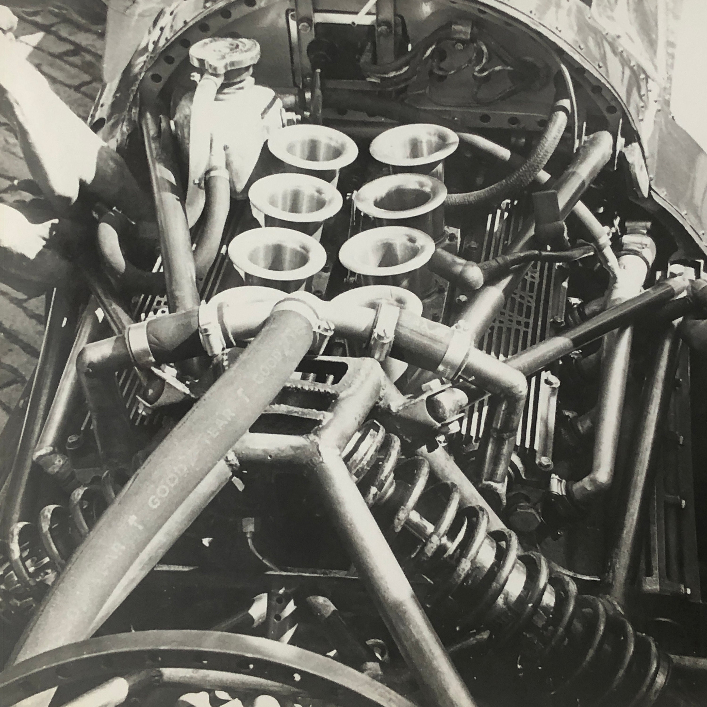 Vintage Racing Car Engine Photo Photograph Print - Etsy