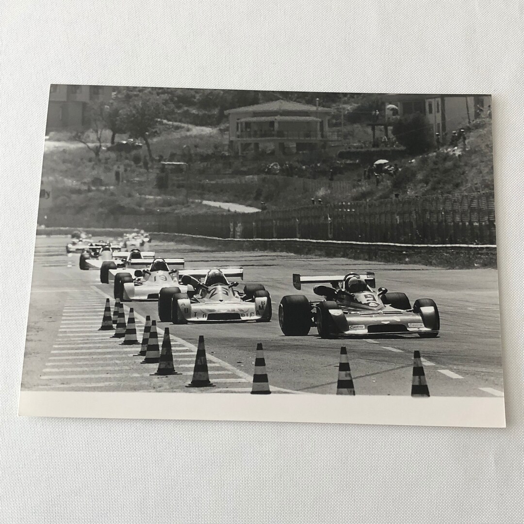 Vintage 1976 Formula 2 F2 Pergusa Grand Prix Racing Photo Photograph ...