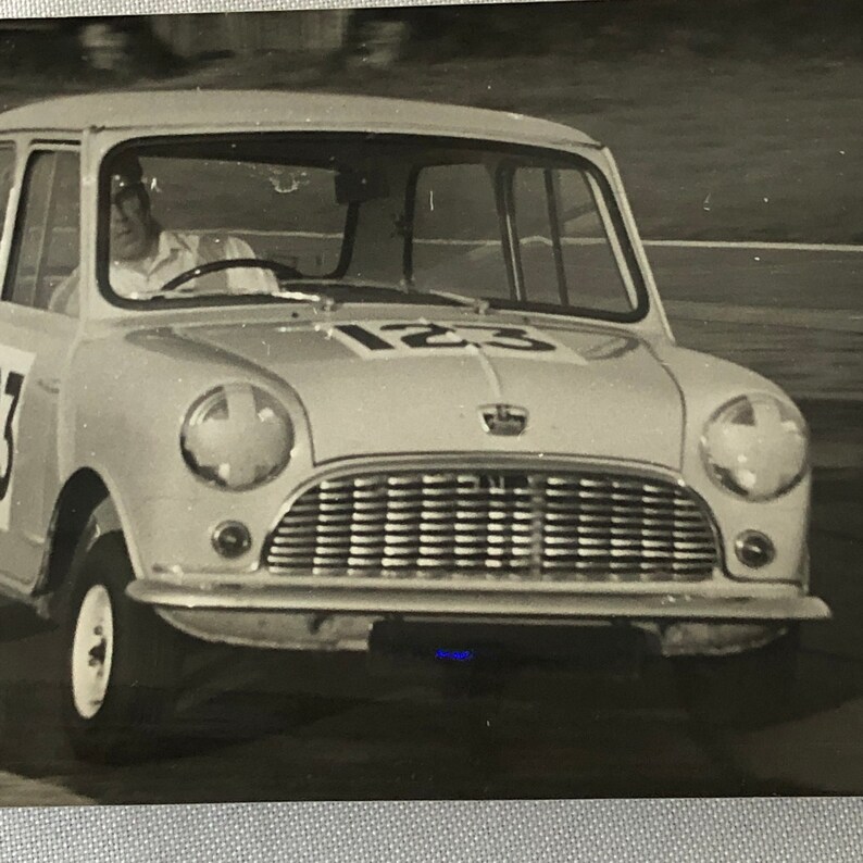 Vintage Austin MINI Racing Car Photo Photograph Print - Etsy