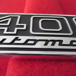 Ferrari 400 Automatic Badge Emblem Script Logo - Authentic Factory ...