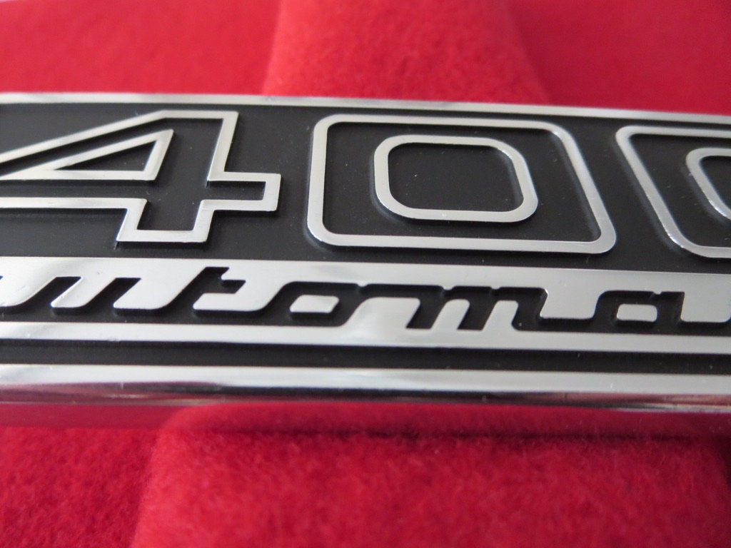 Ferrari 400 Automatic Badge Emblem Script Logo Authentic Factory ...