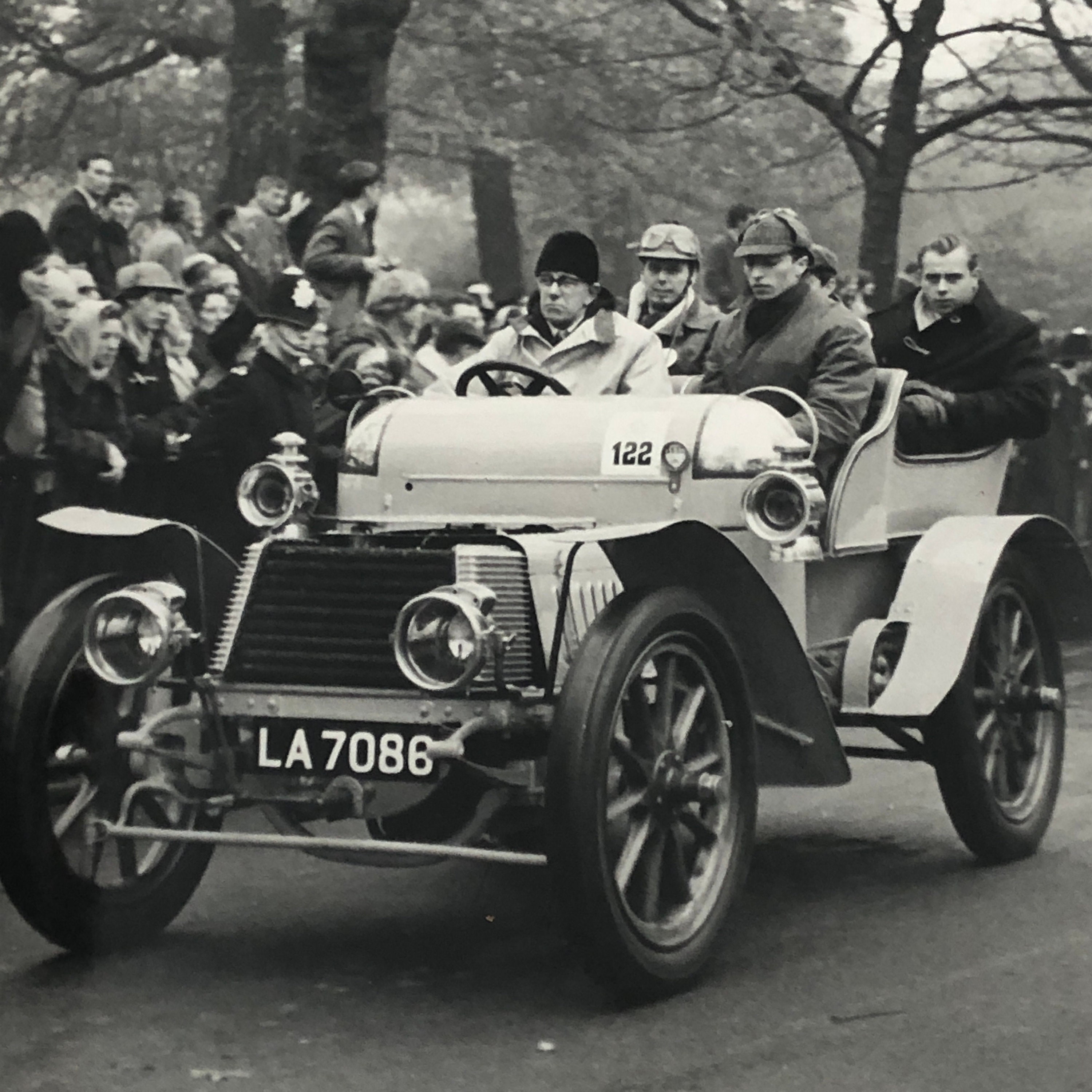 1903 Daimler at Antique Car Rally Photo Photograph Print Guy - Etsy