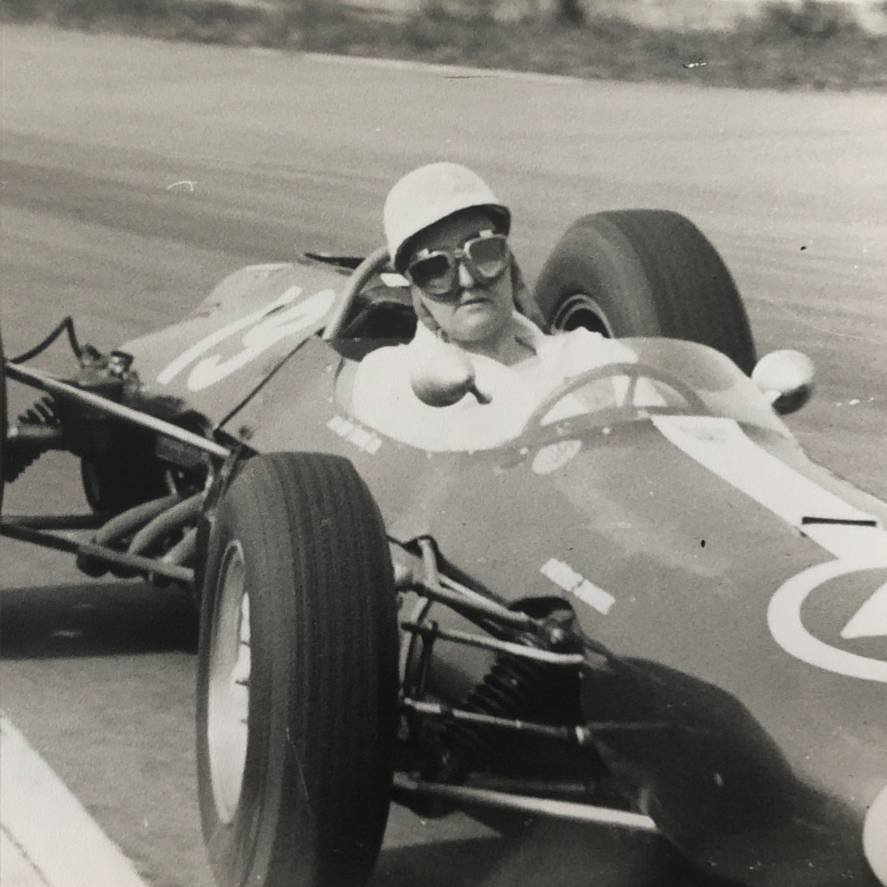 Vintage Racing Car and Driver Photo Photograph Print - Etsy