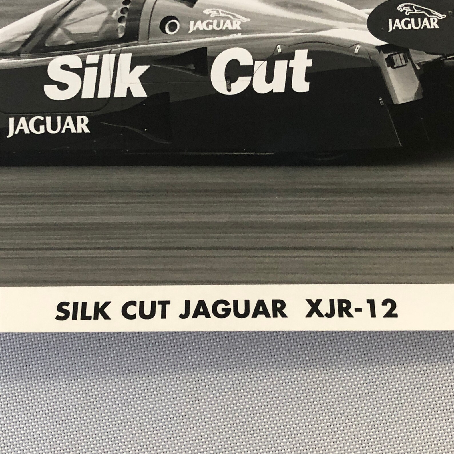 Vintage Jaguar Silk Cut XJR-12 Racing Car Photo Photograph - Etsy