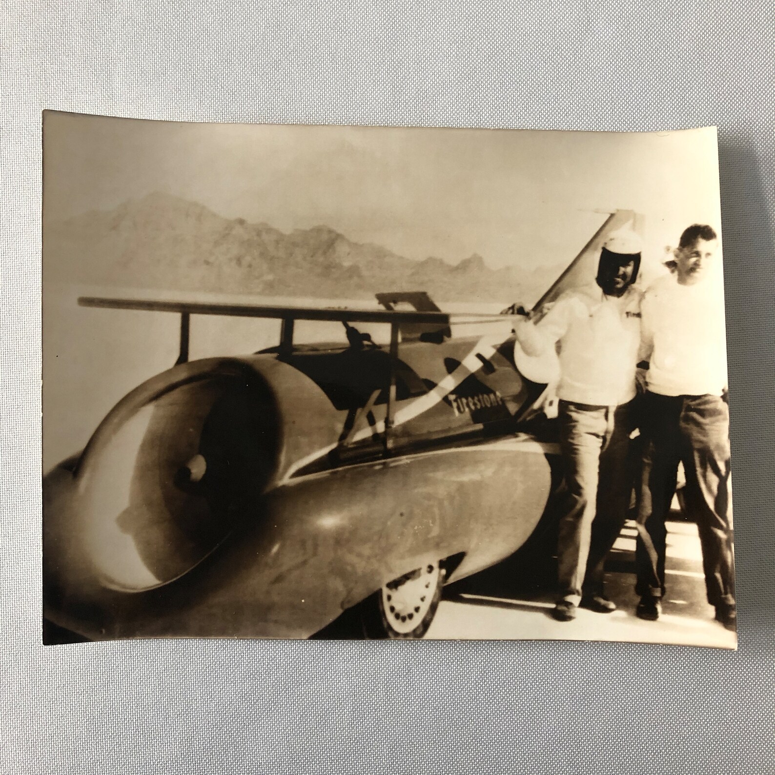 1964 Art Arfons Green Monster Land Speed Record Car Press Photo ...