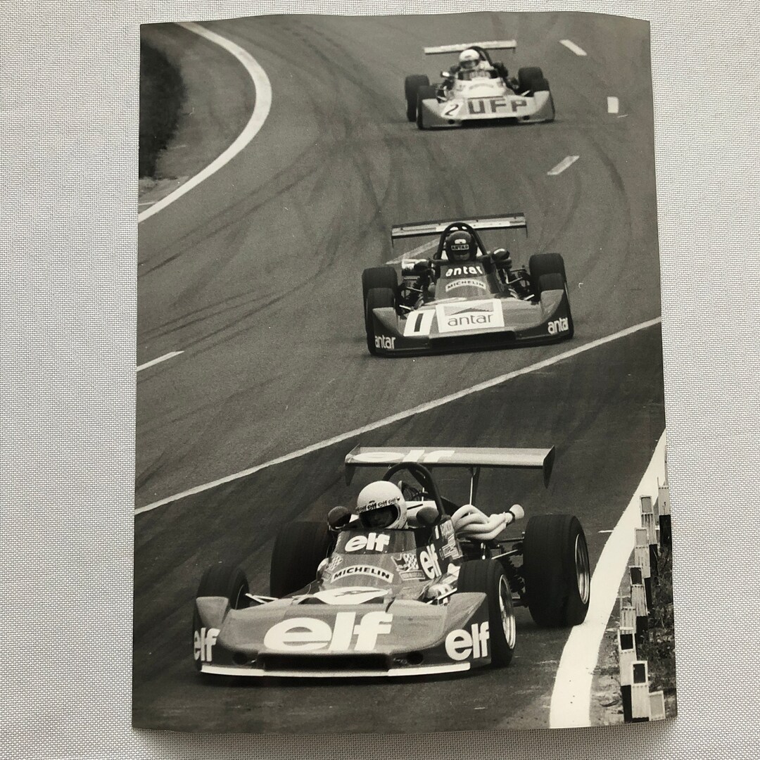 Vintage 1975 Formula 2 F2 Racing Photo Photograph Rouen Grand - Etsy
