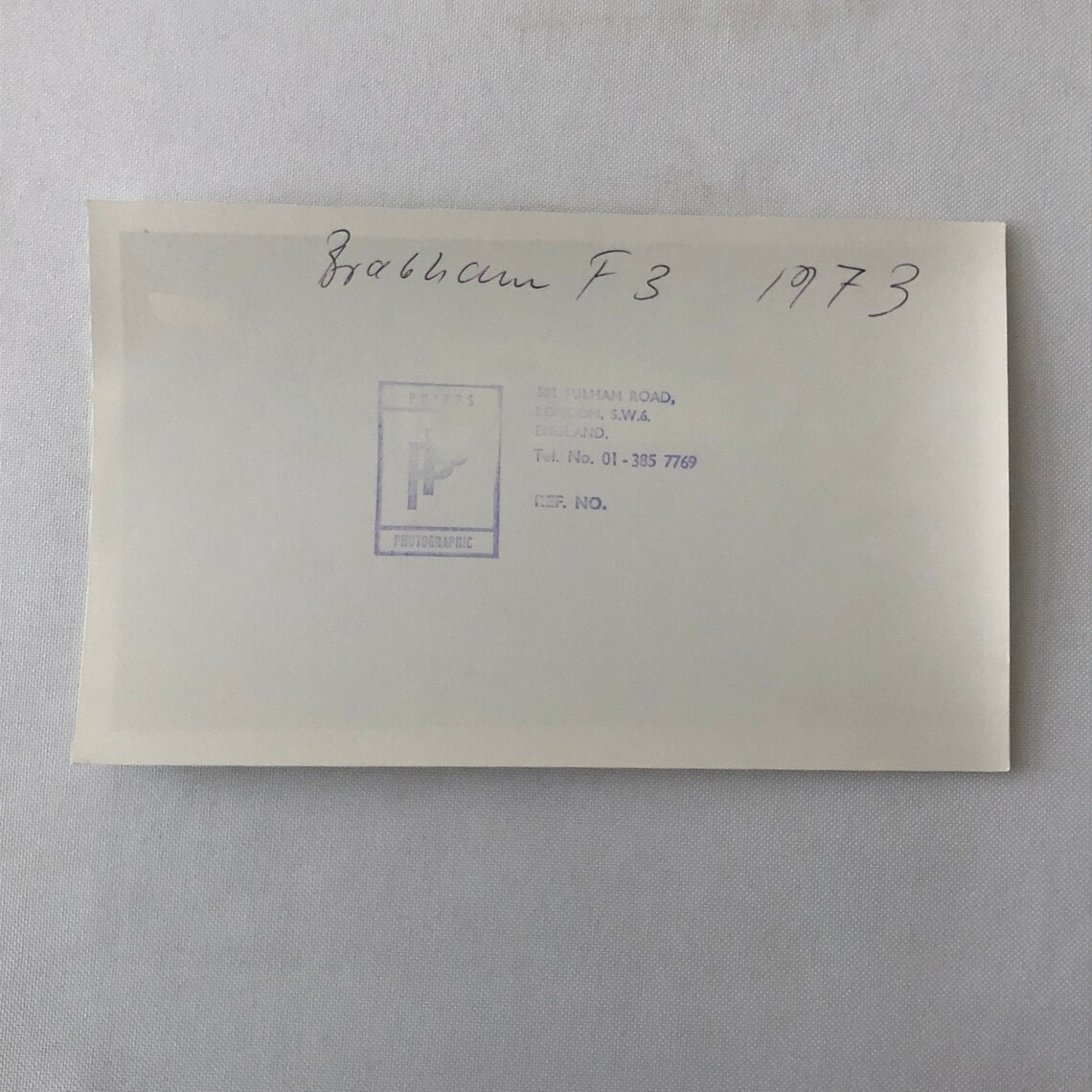 Vintage 1973 Brabham Racing F3 Car Photo Photograph - Etsy