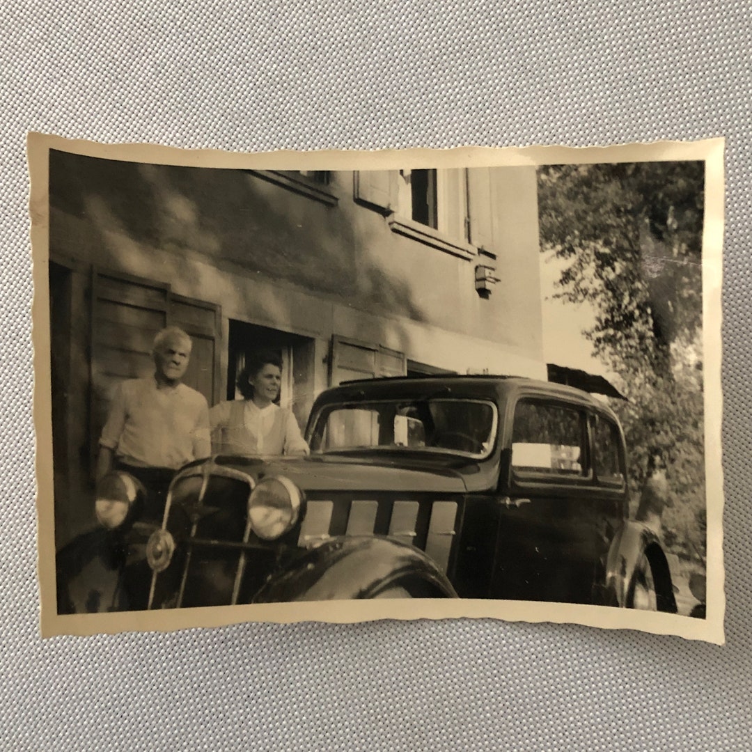 Vintage Photo Photograph Snapshot Car Automobile People AL22SM2 - Etsy
