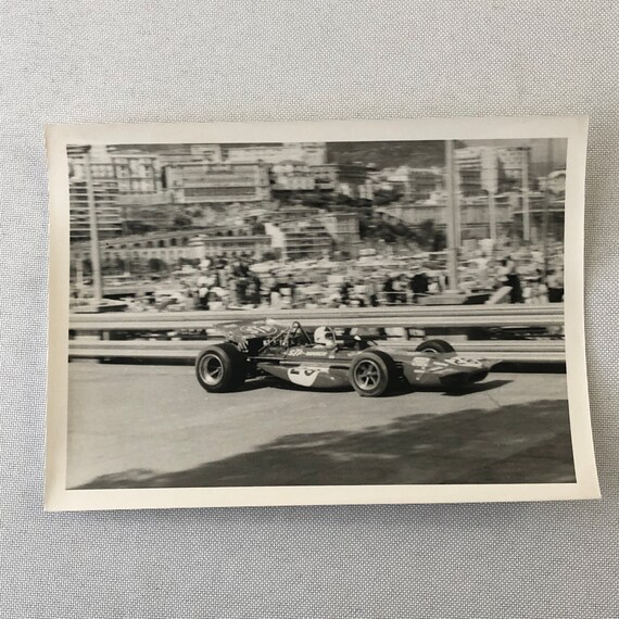 Vintage Racing Car Photo Photograph STP Car - Etsy