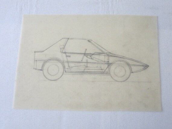 Auto Skizze Design