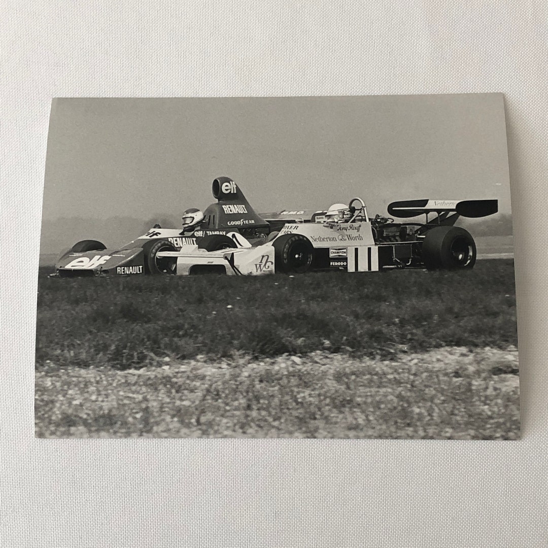 Vintage 1976 Formula 2 F2 Thruxton Grand Prix Racing Photo Photograph ...