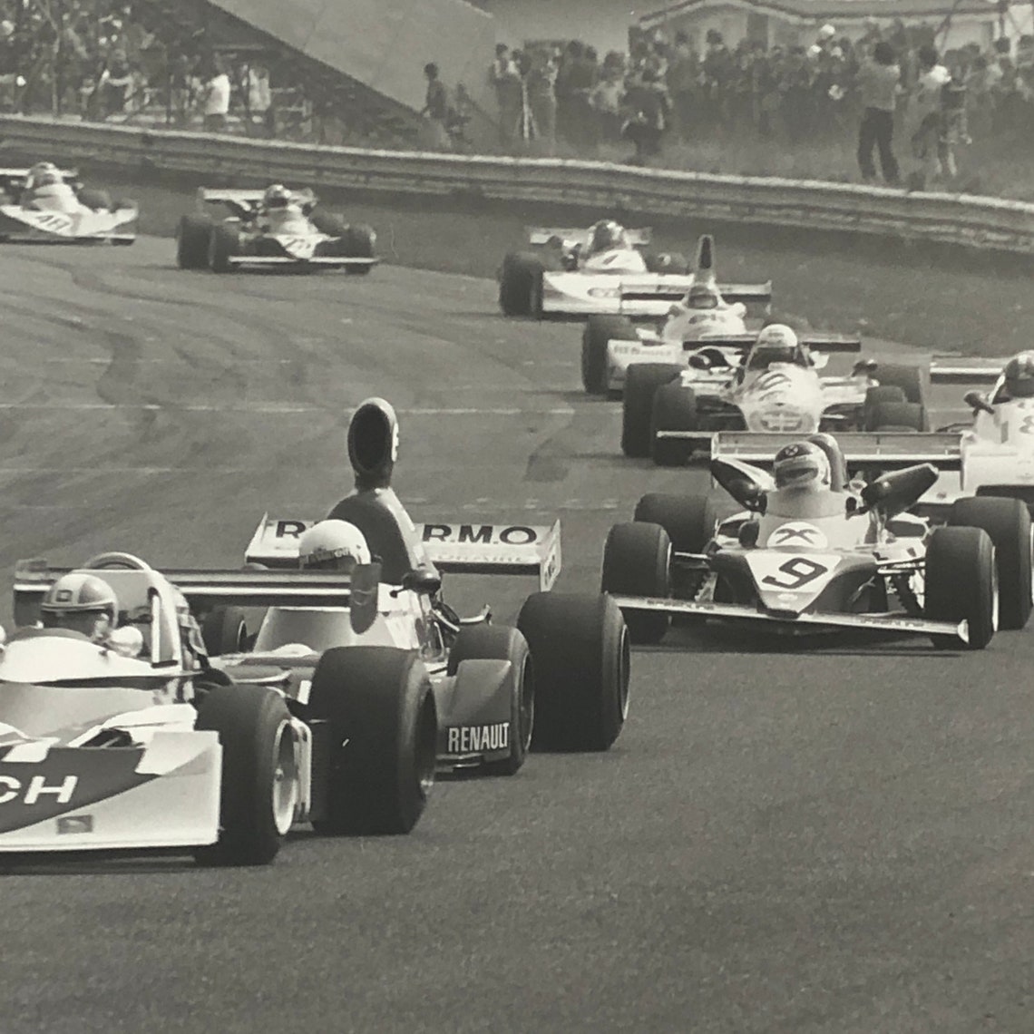 Vintage 1976 Formula 2 F2 Thruxton Grand Prix Racing Photo - Etsy