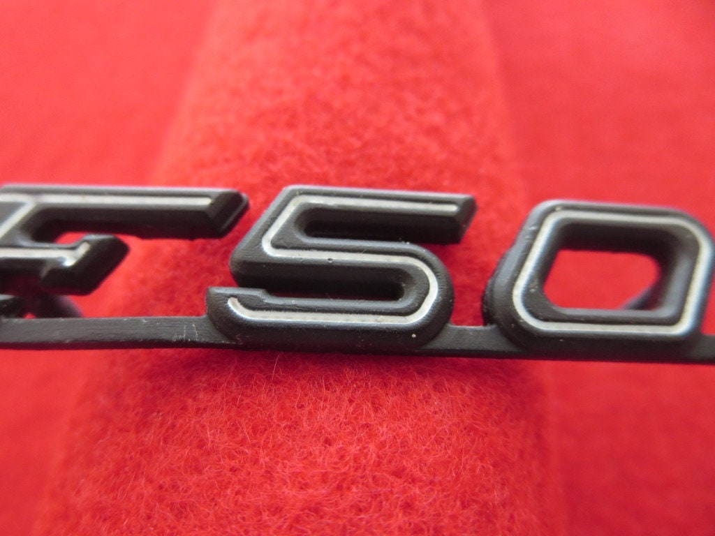 Ferrari F50 Interior Badge Emblem Logo Script Authentic Factory ...