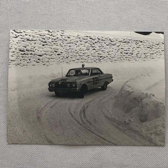 Vintage Ford Falcon Rally Car Photo Photograph | Etsy