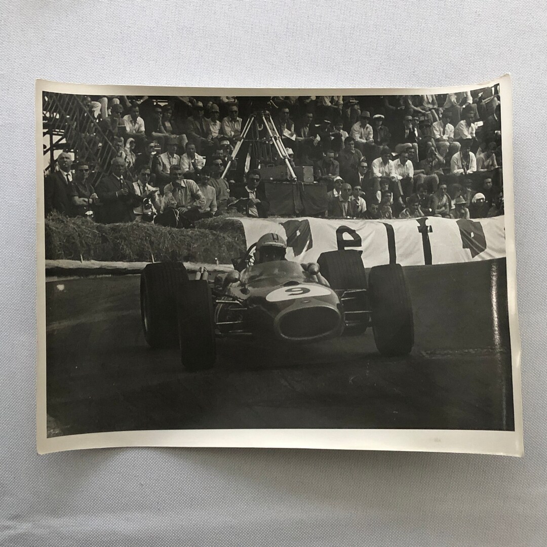 Vintage Racing Car Driver Photo Photograph Print - Etsy