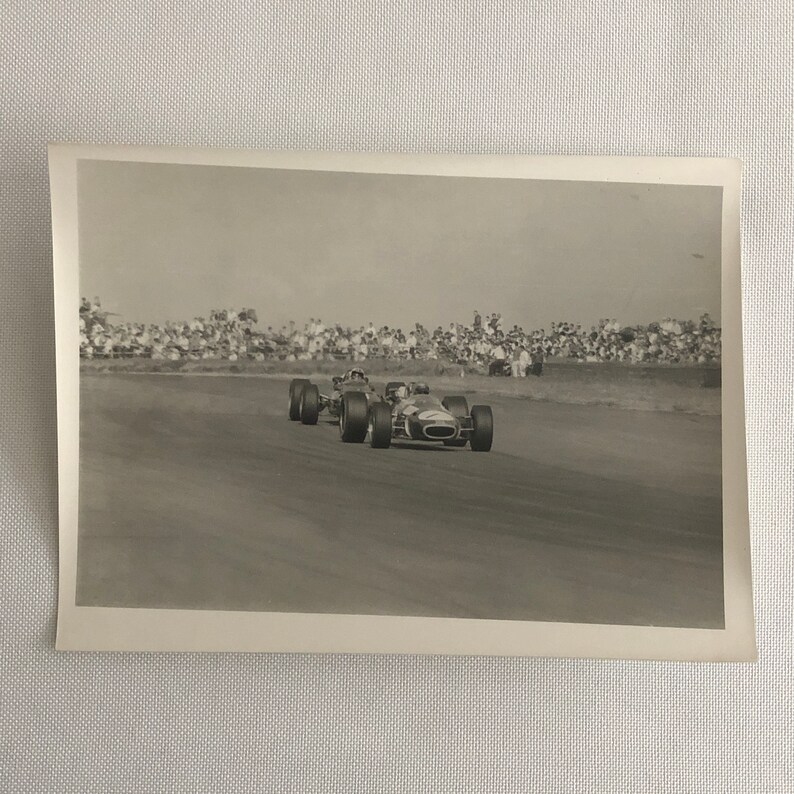 Vintage Grand Prix Racing Car Driver Photo Photograph Print | Etsy
