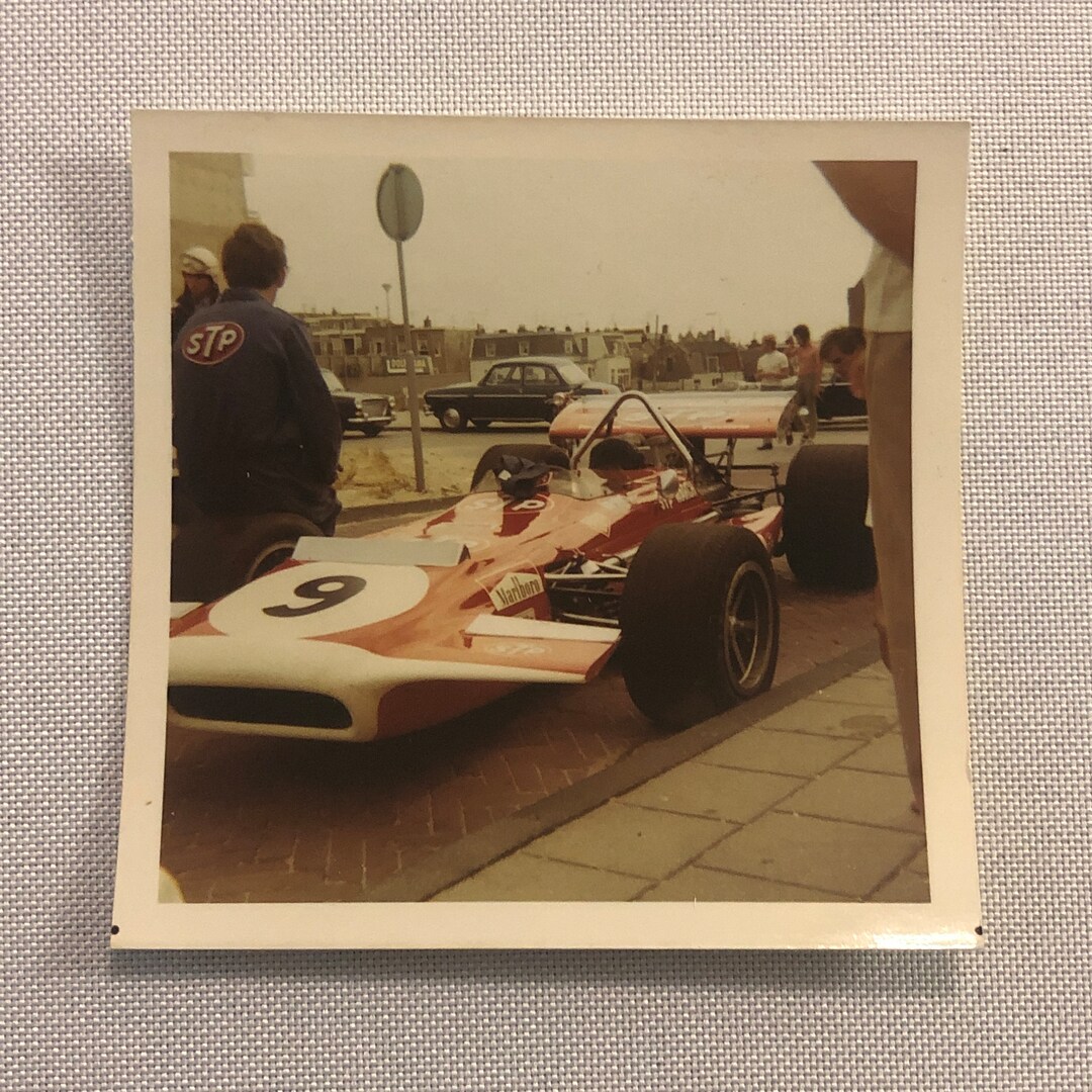 Vintage STP March Racing Car Photo Photograph Print Jo Siffert Driver ...