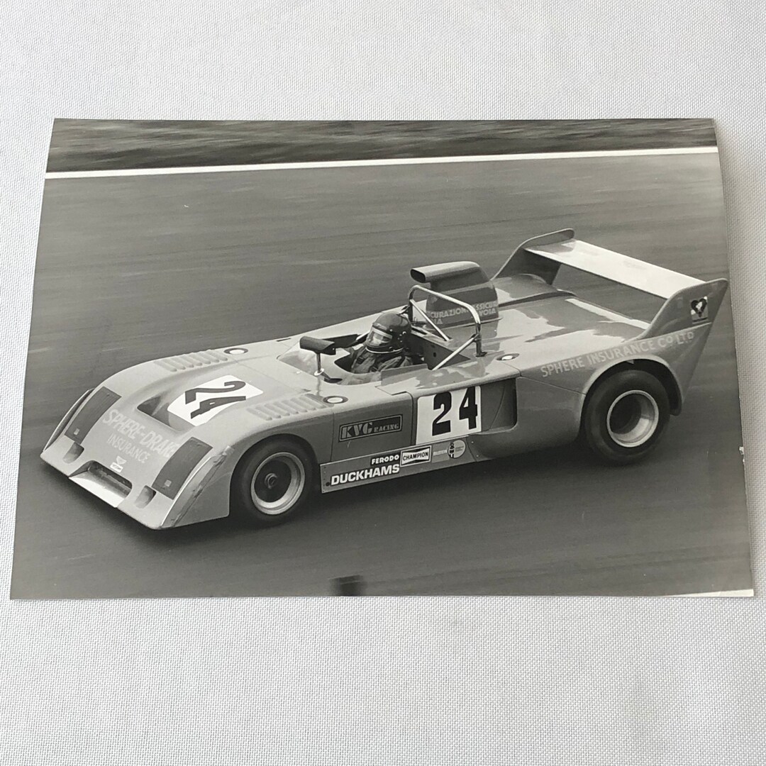 Vintage Racing Photo Photograph 1975 1000 KM De Mugello Chevron B31 ...