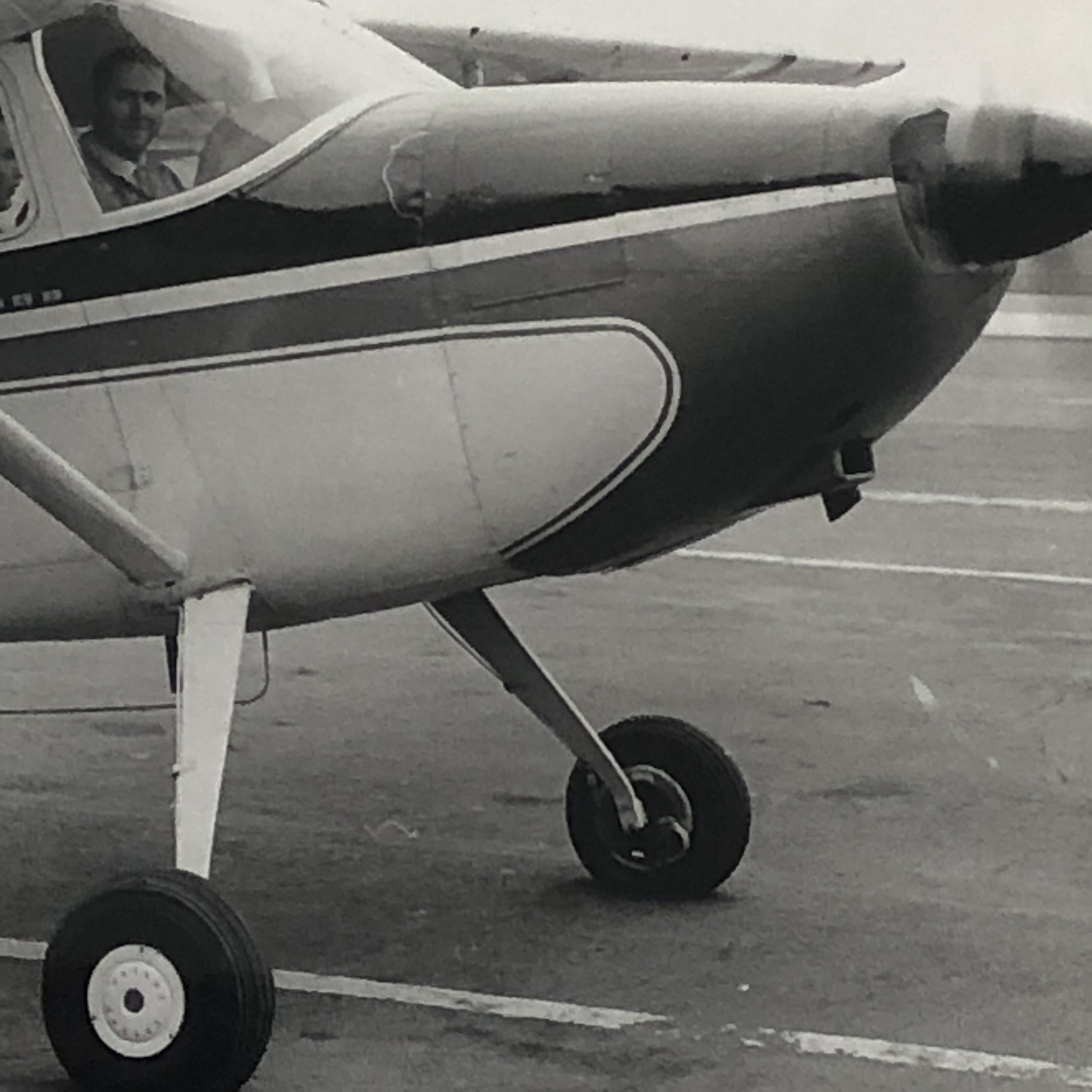 Vintage Small Airplane Plane Photo Photograph Aircraft Racing Driver ...