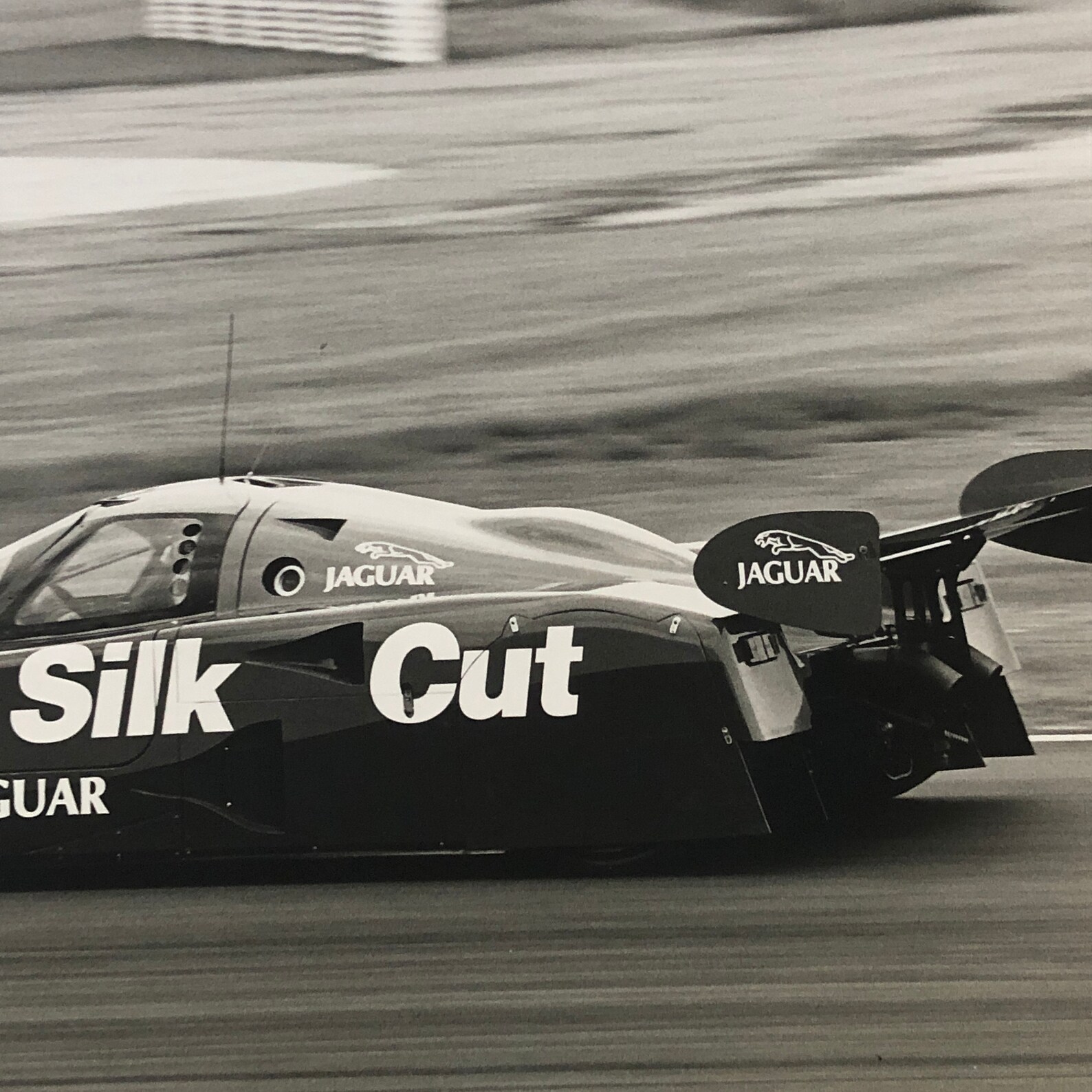 Vintage Jaguar Silk Cut XJR-12 Racing Car Photo Photograph - Etsy