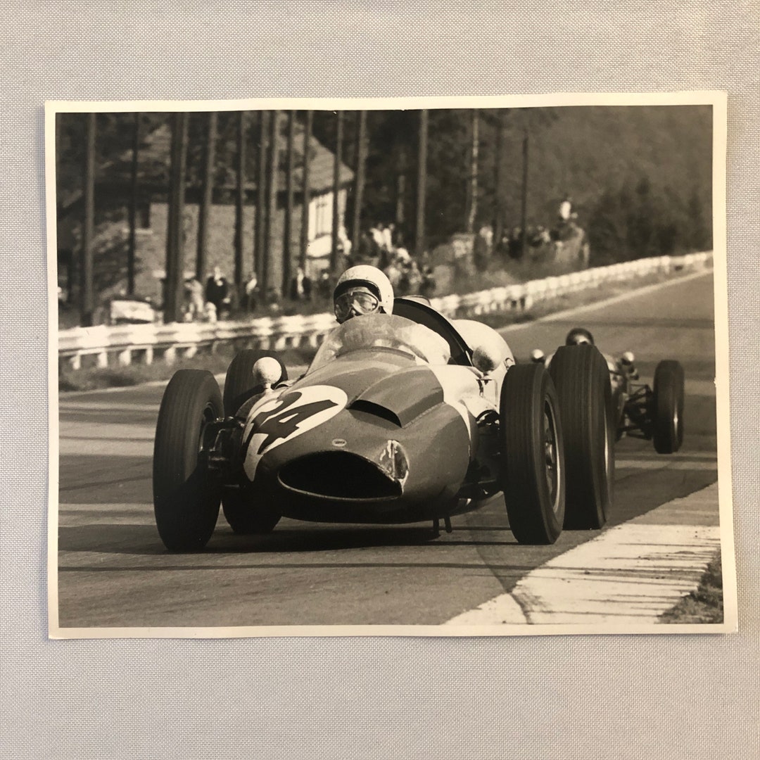 Racing Car Driver Photo Photograph Print Geoffrey Goddard - Etsy