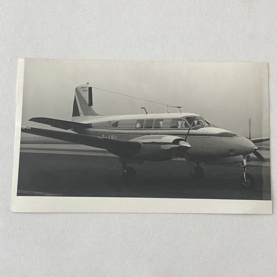 Vintage Airplane Plane Photo Photograph Aircraft Racing Driver - Etsy