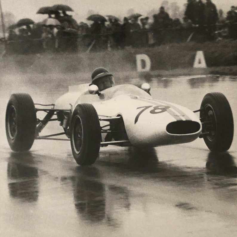 Vintage Grand Prix Racing Car Photo Photograph Print - Etsy