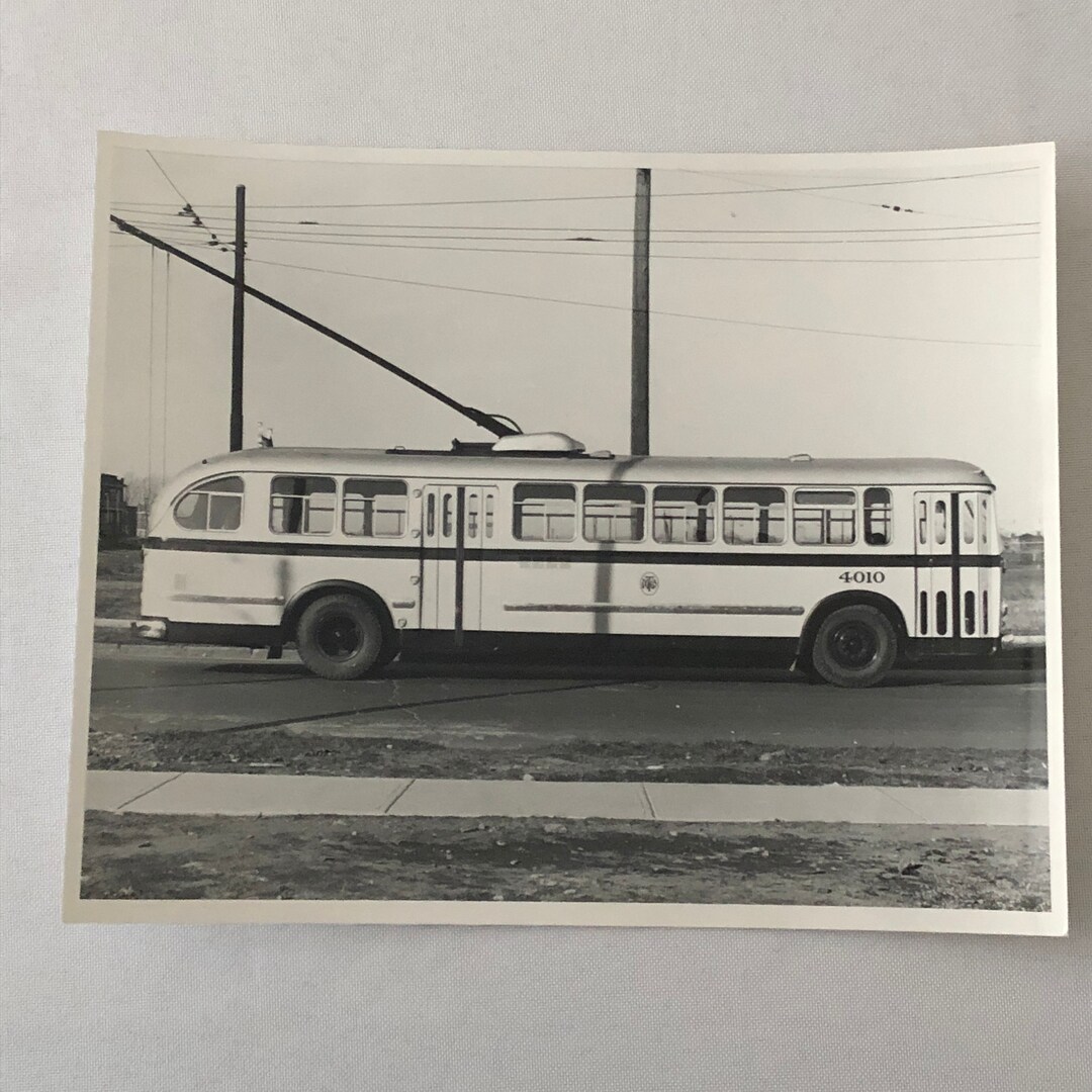 Vintage Transit Bus Photograph Print Montreal - Etsy