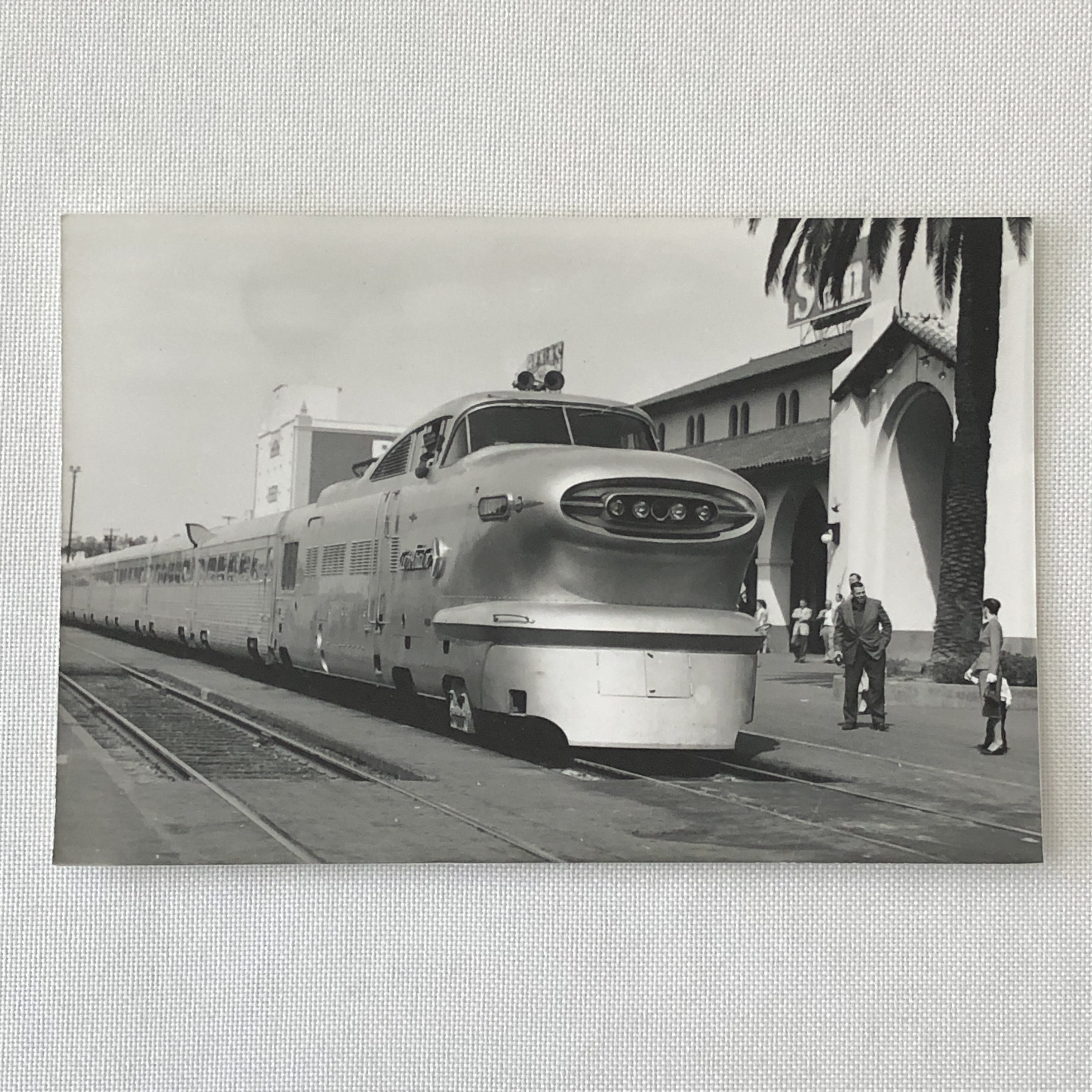 Vintage Streamline Train Photo Photograph Modern Print - Etsy
