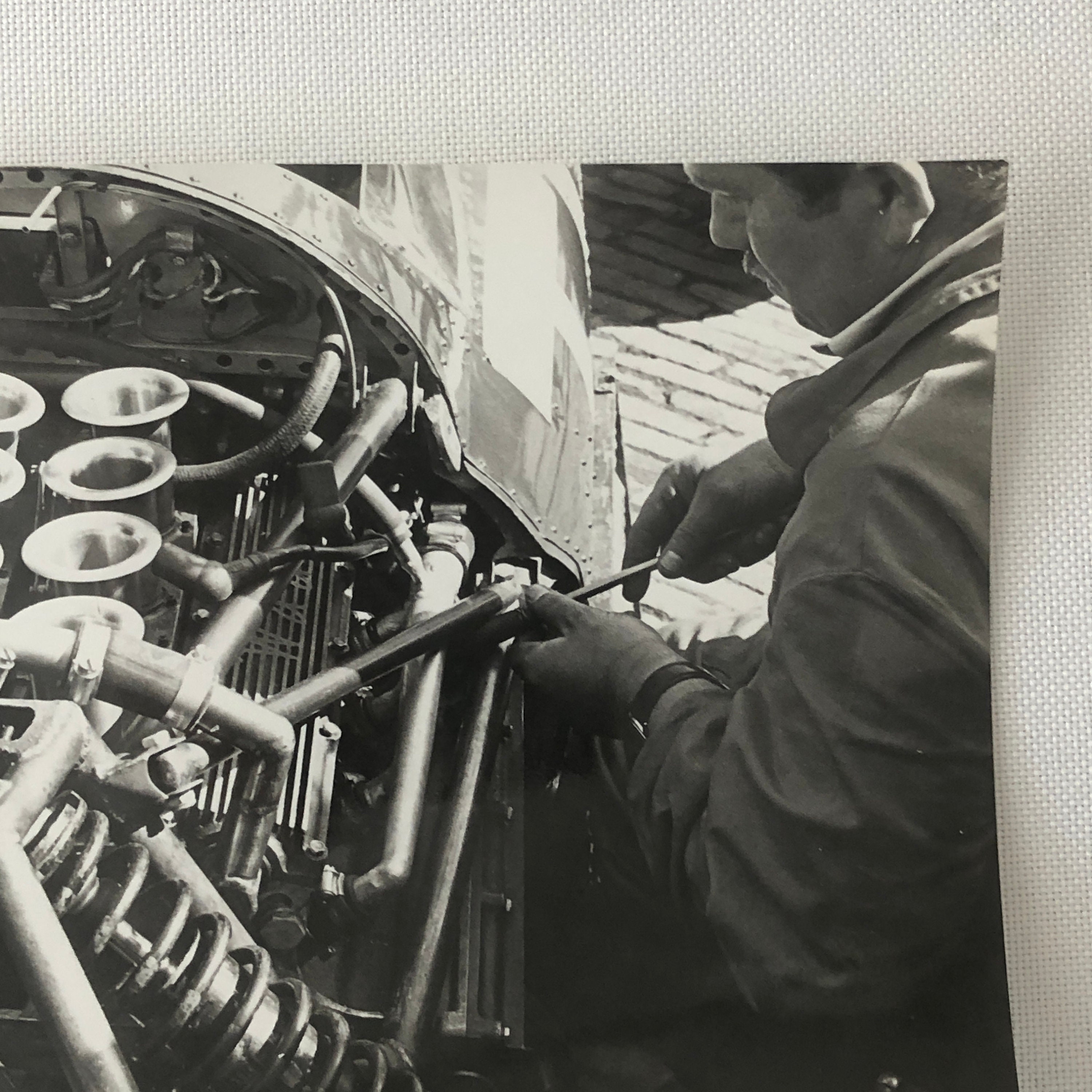 Vintage Racing Car Engine Photo Photograph Print - Etsy
